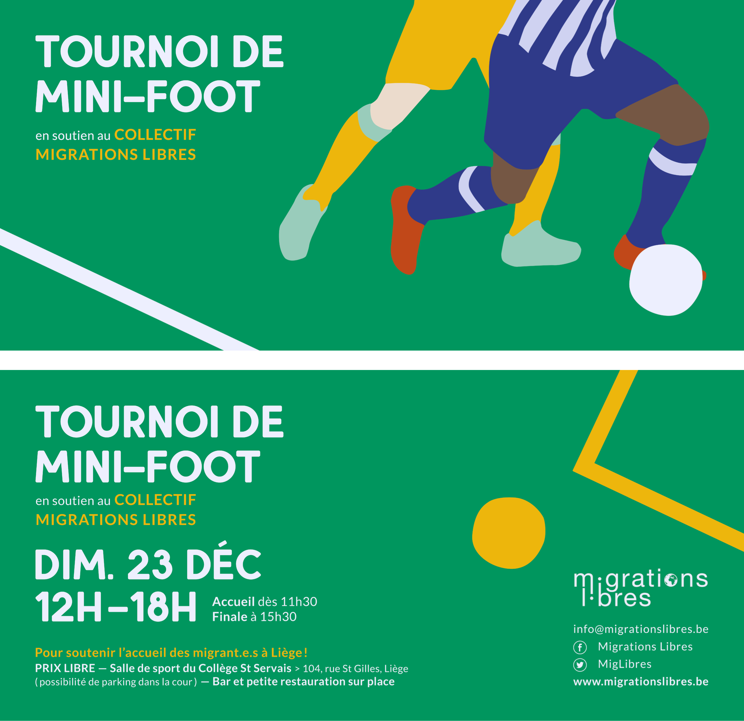 TOURNOI DE MINI-FOOT - Collectif Migrations Libres